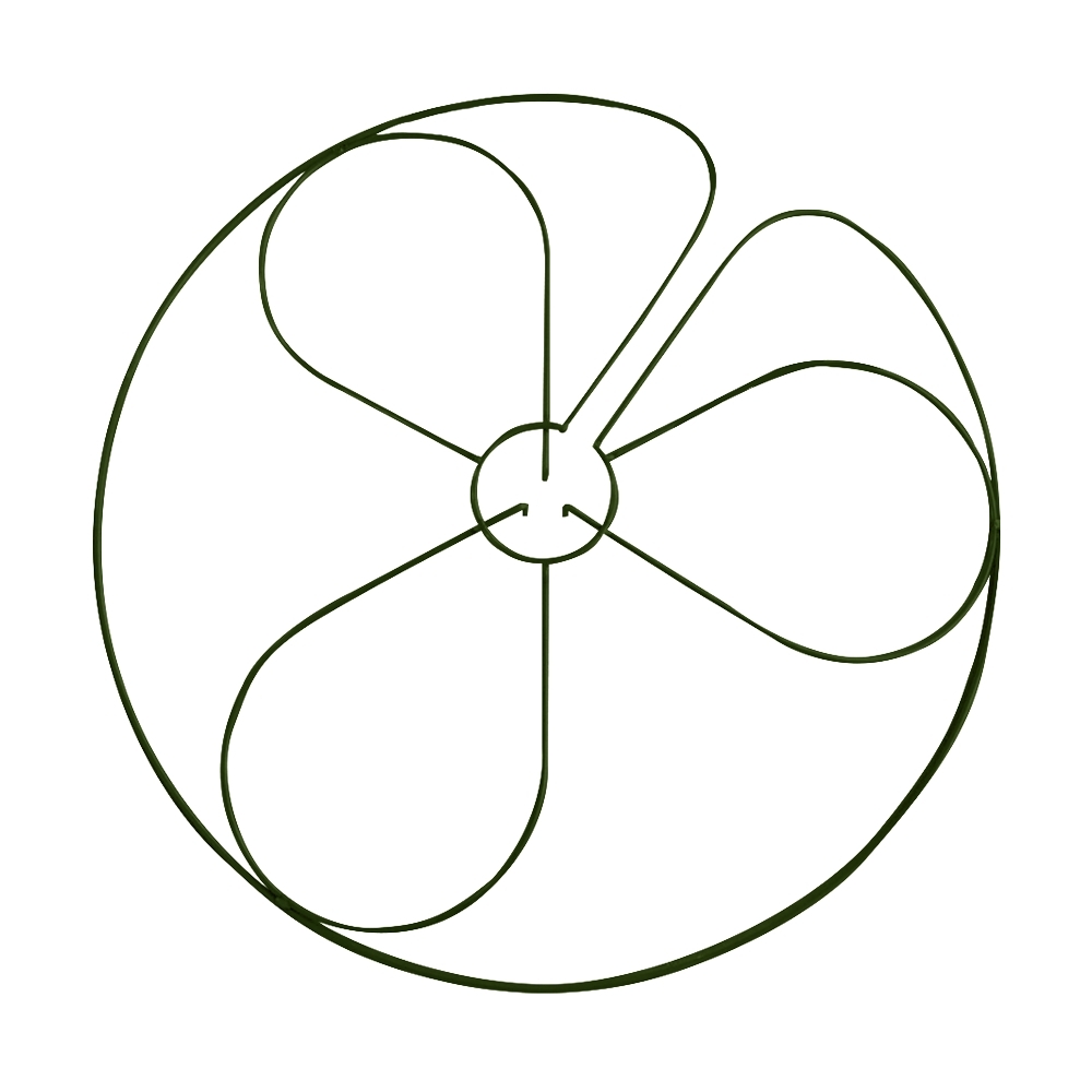 Support grid umbrella flower Ø 60 cm - Peacock Garden Supports